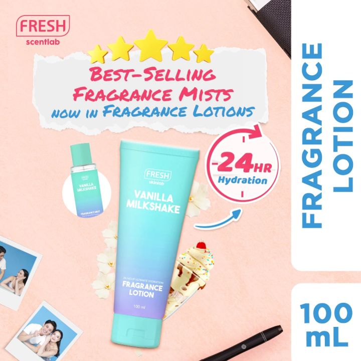 FRESH Skinlab Vanilla Milkshake Fragrance Lotion 100ml | Lazada PH