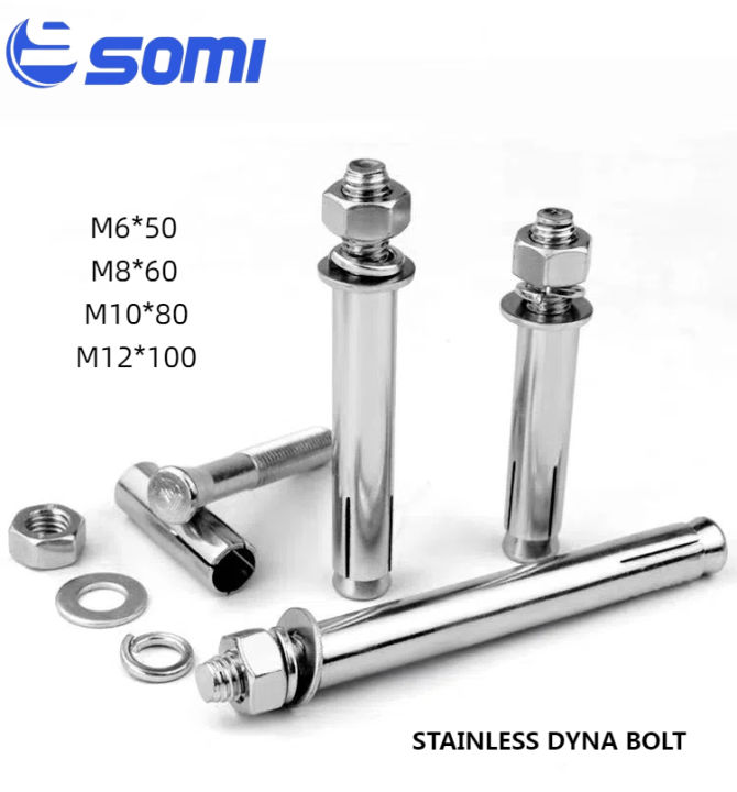 Stainless Dyna Bolt Stainless Expansion Bolt Dya Bolt Sleeve Anchor M6 ...