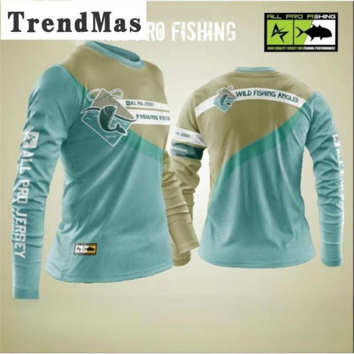 Baju T Memancing, Lengan Panjang, Jersi Memancing, Pemejalwapan, Anti ...