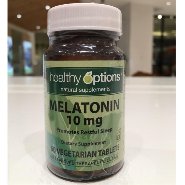 Healthy Options Melatonin Plus 10mg 60 tablets | Lazada PH