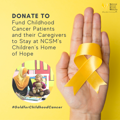 #GoldforChildhoodCancer – RM 10 Donate to Fund Childhood Cancer ...