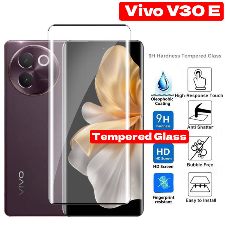 สำหรับ Vivo V30 E V30E Pro 5G 2024เลนส์ติดกล้องโทรศัพท์ฟิล์มติดกล้อง HD แบบเทมเปอร์ใสเต็มจอ ...
