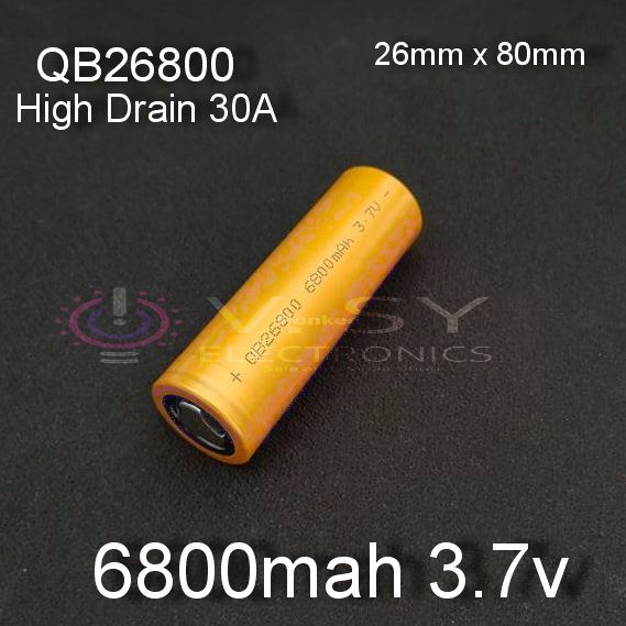 QB26800 NEW MODEL 26800 6800MAH MODEL AIRPLANE BATTERY CELL 3.7V 5C 30A ...