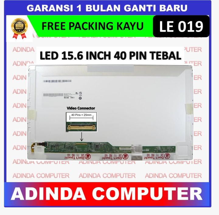 LCD LED Dell Latitude E5510 E5520 E5520M E5530 E6520 E6530 15.6 15 Inch ...