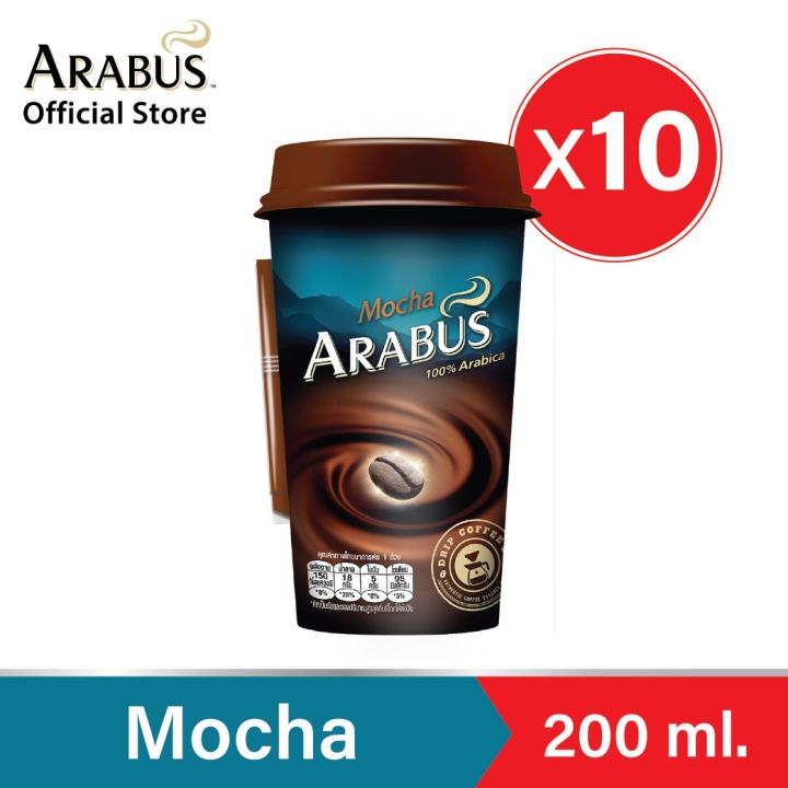 ARABUS READY TO DRINK COFFEE MOCHA [10UNIT] | Lazada