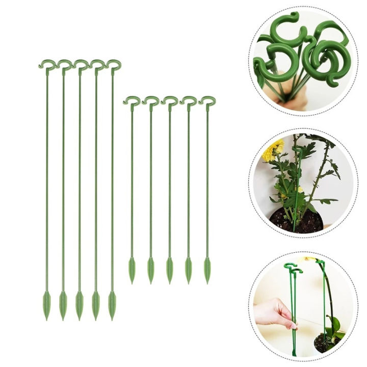 10Pcs Butterflies Orchid Succulents Flower Vegetables Plant Stand Plant ...