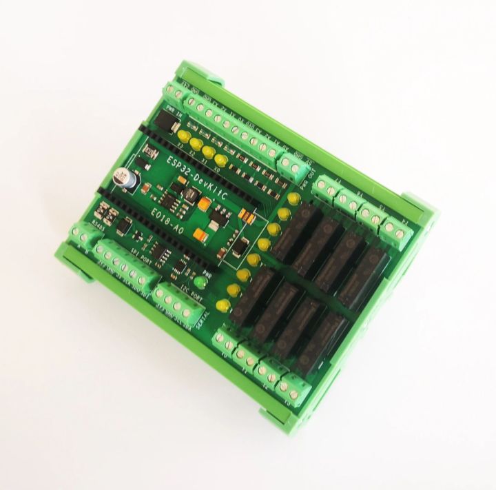 3 year warrantyESP32-DevKitC PLC Carrier Module RS485 I2C SPI Analog ...