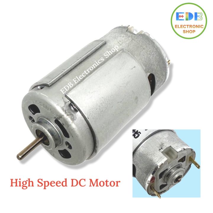High Speed 12V DC Motor 680ma Mid torque 3-16VDC Dynamo Brushless ...