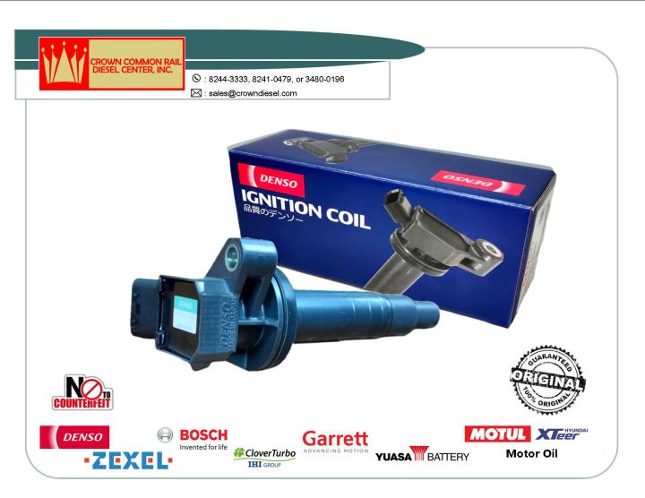 Original DENSO Ignition Coil 2540 for Toyota Altis/Rav4 1ZZFE/3ZZFE ...