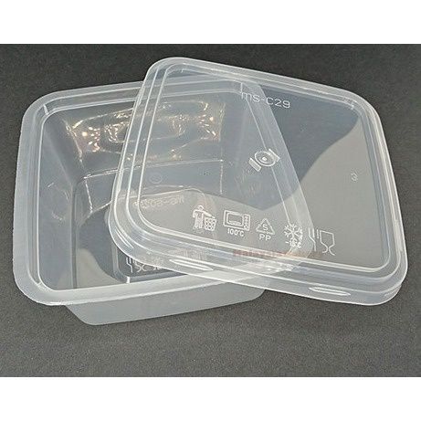 PP Square Container -10Pcs | Lazada