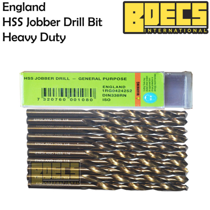 England HSS Jobber Drill Bit Heavy Duty High Quality High Speed ...