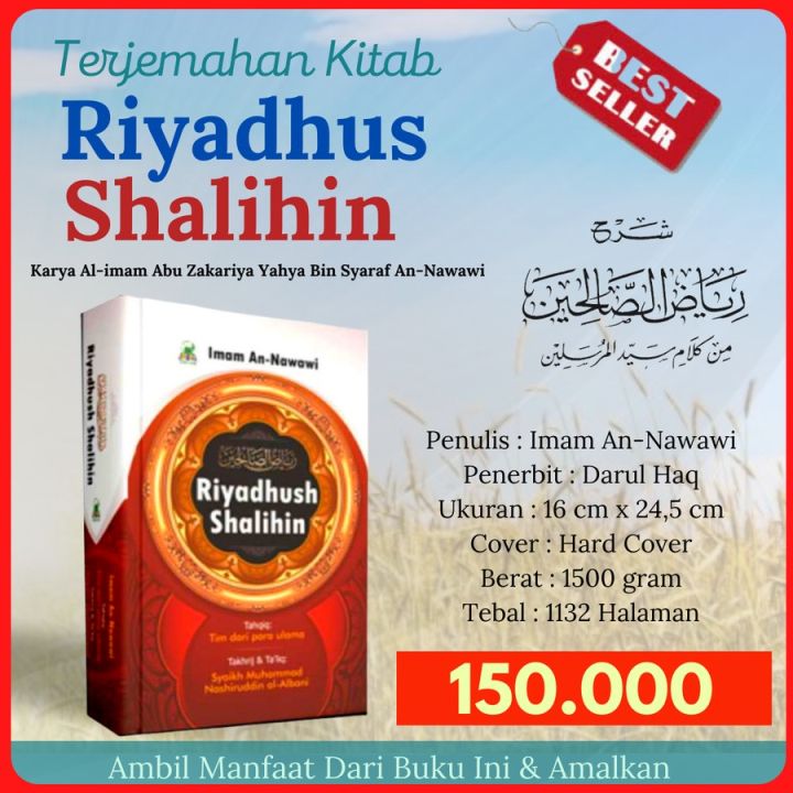 Riyadhus Shalihin Terjemah Versi Lengkap Buku Riyadhus Solihin Asli ... Riyadhus Shalihin Terjemah Versi Lengkap Buku Riyadhus Solihin Asli ...