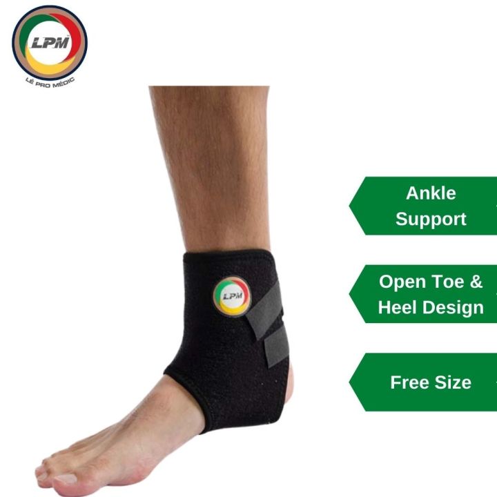 LPM Ankle Guard 757 Sports Ankle Support Neoprene Ankle Stabilizer to ...