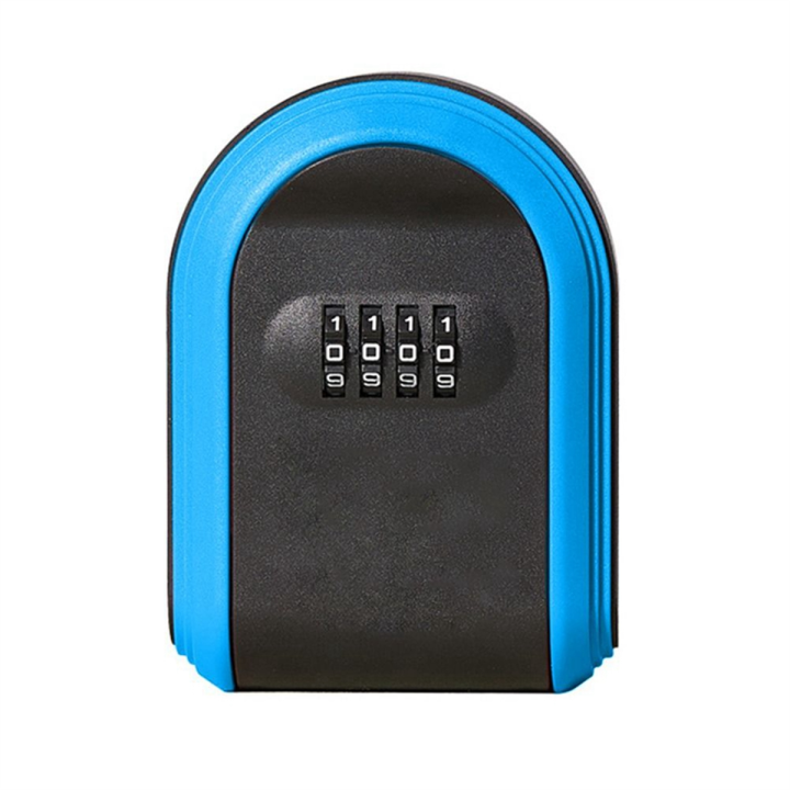 Key Safe Box Weatherproof 4 Digit Combination Outdoor Key Security ...