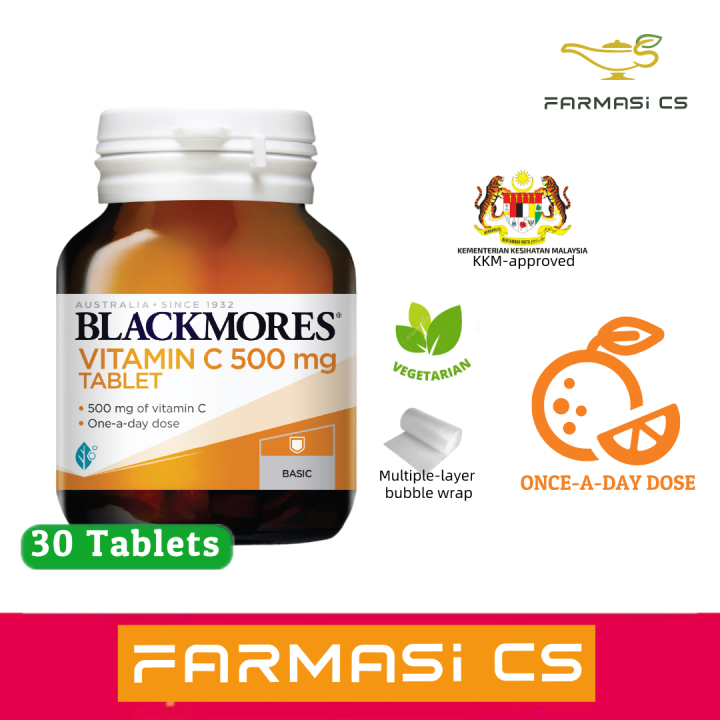BLACKMORES Vitamin C 500mg 30 tablets EXP:08/2025 [ Immunity Vit C ...