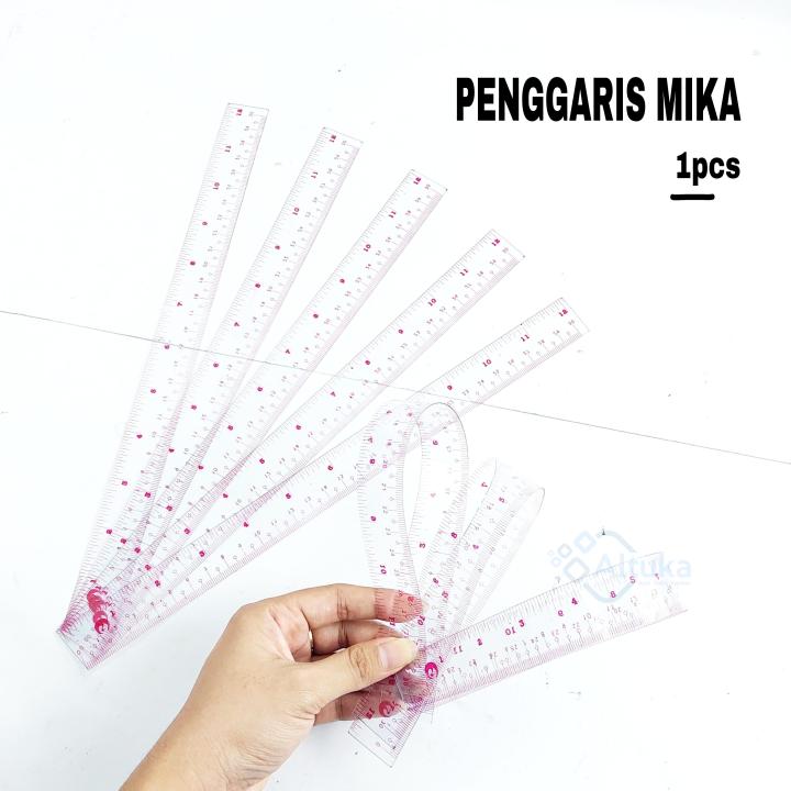 (2pcs) Penggaris Mika Lentur 30cm Murah | Lazada Indonesia