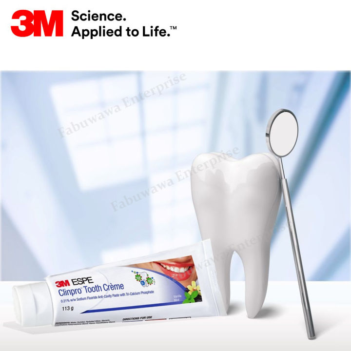 (made in USA) 3M™ Clinpro™ Tooth Créme 0.21% Sodium Fluoride Anti ...