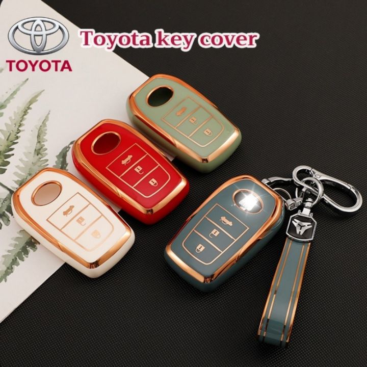 Lt car key fob case for Toyota Revo RAV4 Camry Fortuner Hilux Innova ...
