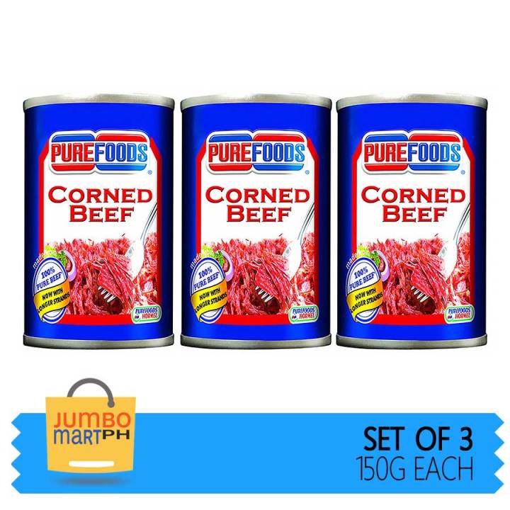 PUREFOODS CORNED BEEF 150G / SET OF 3 | Lazada PH