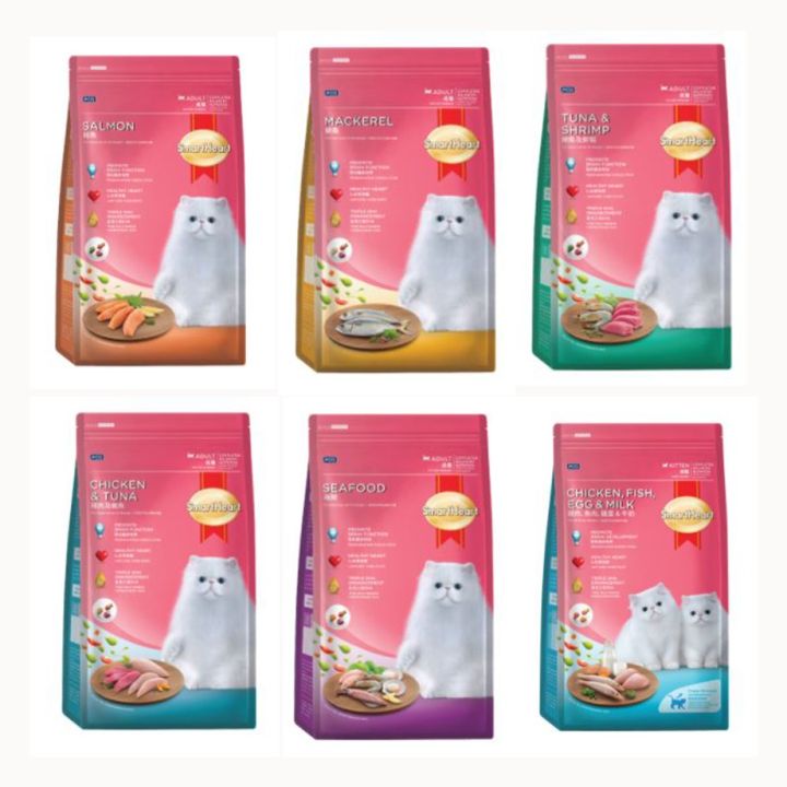 Smart Heart Dry Cat Food 10KG | Lazada