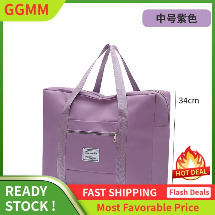 Short-Distance Travel Bag Coverable Handle Multi-Functional Large ...