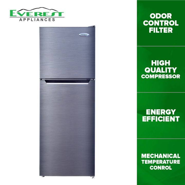 EVEREST 4.9 cu.ft Two Door Refrigerator/ Non Inverter/ Manual ...