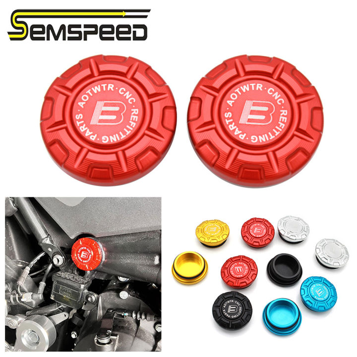 SEMSPEED Motorcycle CNC Side Panel Cover Bolts Fairing Frame Screws For ...