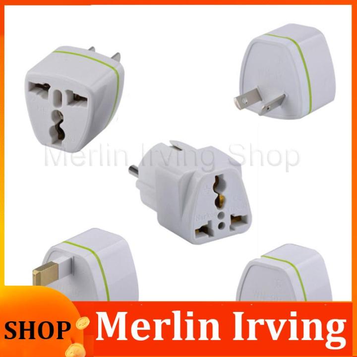 Merlin Irving Shop Universal Kr European Au Eu Us Uk To Eu Uk Us Au Power Supply Travel Plug ...
