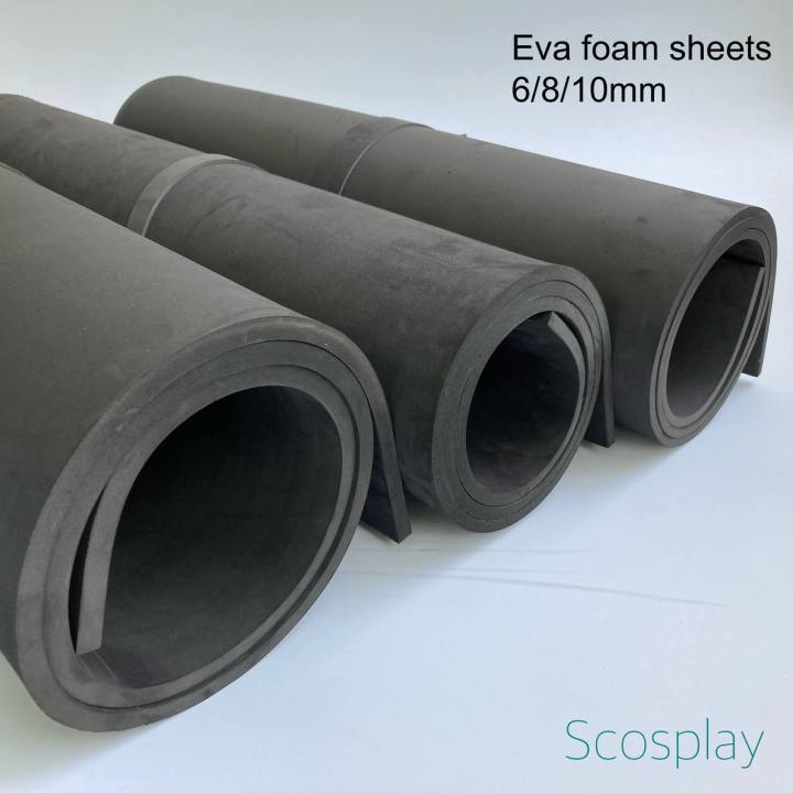 Eva foam 4mm/5mm/6mm/8mm/10mm màu đen làm thủ công, mô hình, HandMade, DIY | Lazada.vn