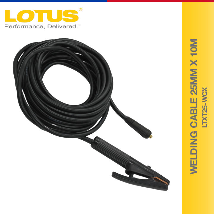 LOTUS WELDING CABLE 25MM X 10M LTXT25-WCX | Lazada PH