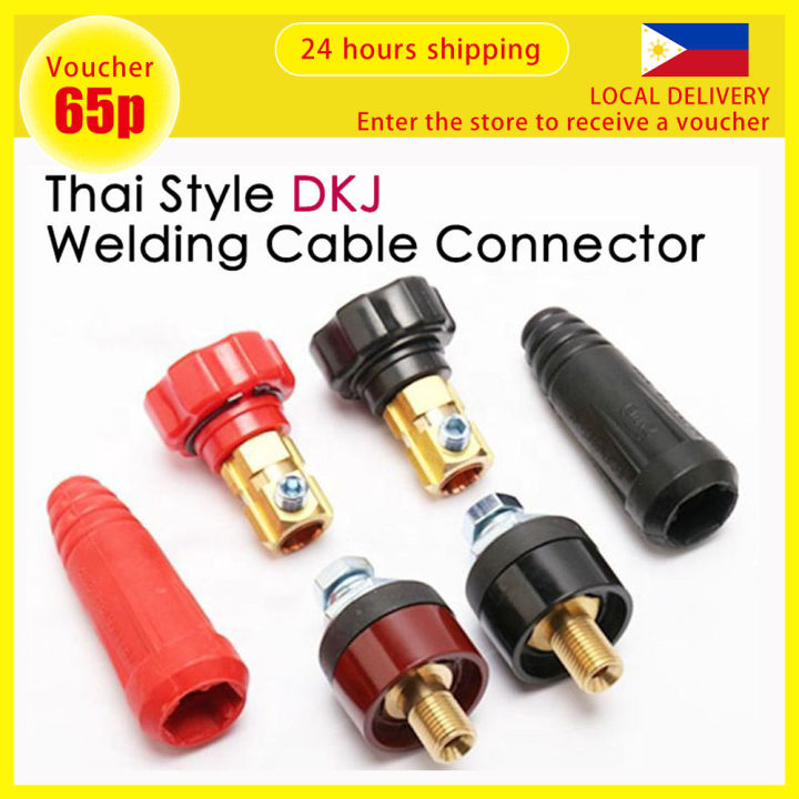 XHQ Welding Cable Connector Threaded Plug and Socket Set DKJ 50-7035 ...