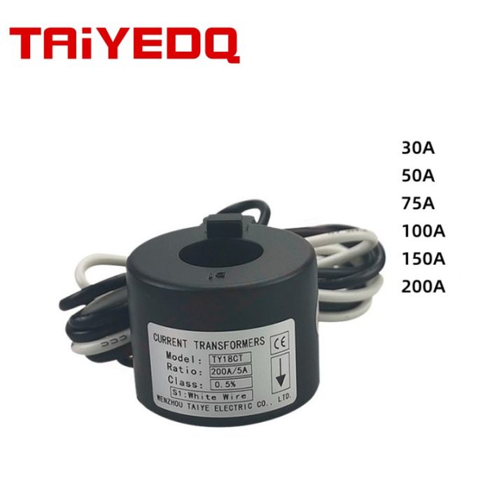 Clamp Current Transformer Toroidal Current Transformer KCT18 50A 75A ...