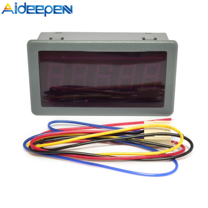 Aideepen 5 Digital LED Display Tachometer RPM Speed Meter Panel 5135FR ...