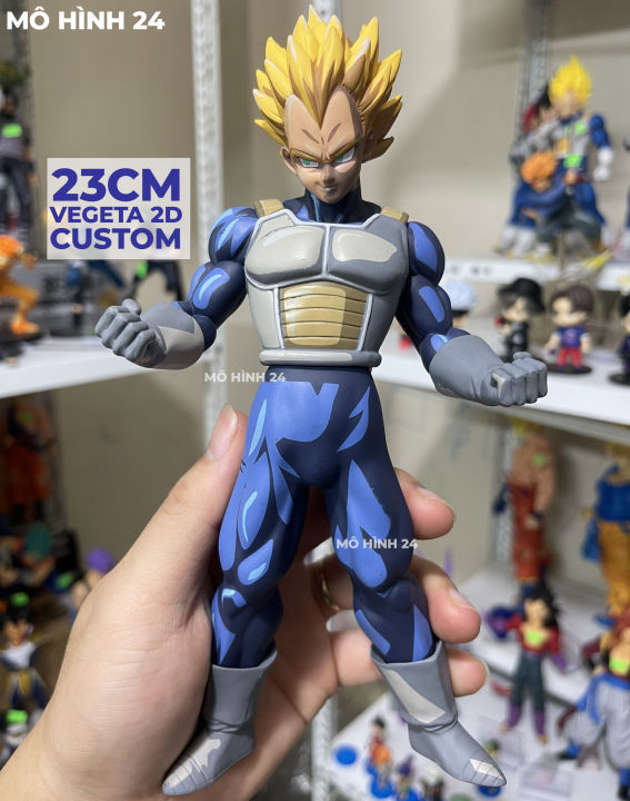 figure Mô hình Cao cấp Vegeta 2D bản Manga dimensions Blue super saiyan ...