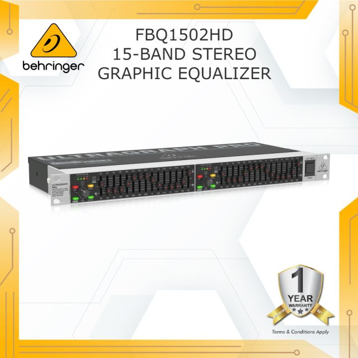 [100% AUTHENTIC] BEHRINGER ULTRAGRAPH PRO FBQ1502HD High-Definition 15 ...