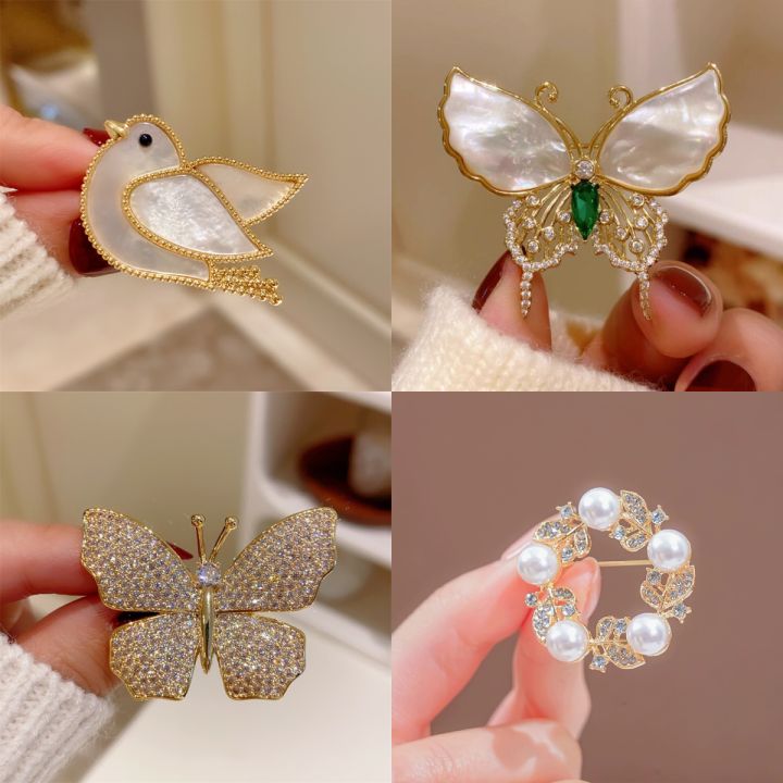 New design brooch Shawl pin Brooches Pins hijab pin shoulder brooch ...