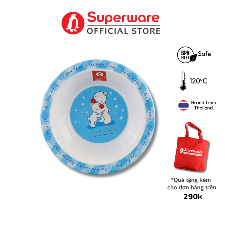 Tô Súp Trẻ Em Họa Tiết Red Nose Dễ Thương Nhựa Melamine An Toàn Sức Khỏe | Superware Thái Lan ...