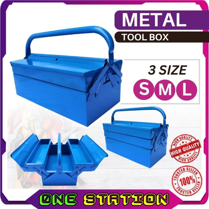 Solid Steel Metal Tool Box Metal Cantilever Box Multi Level Tool Box ...