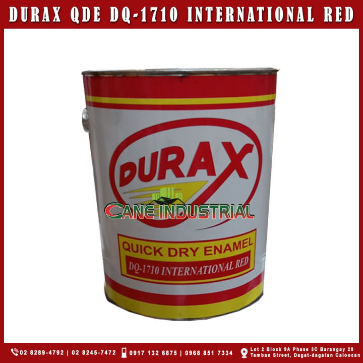 DURAX QDE DQ-1710 International Red | Lazada PH