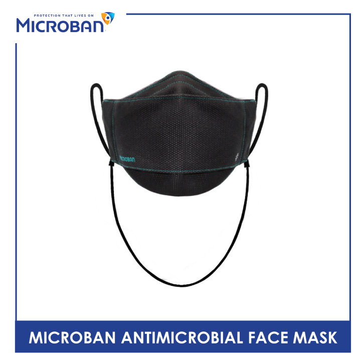 Burlington Microban Men’s Antimicrobial Cloth Face Mask 1 piece VMMASK1 ...