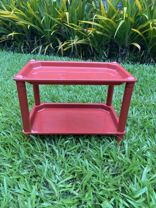 LHK 2/3/4 Layer Rectangular Rack Detachable Storage Rack Home Kitchen ...