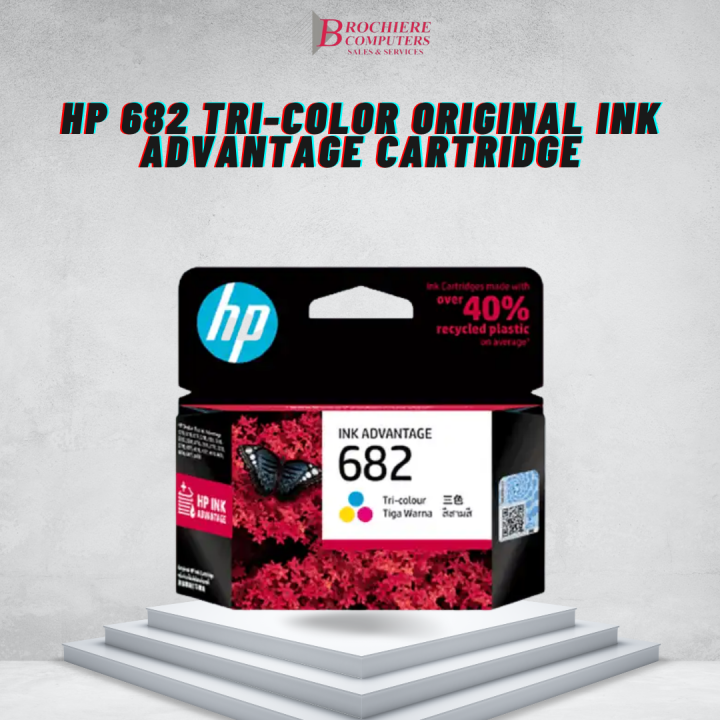 HP 682 Tri-color Original Ink Advantage Cartridge | Lazada PH