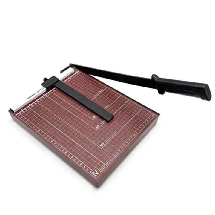 A4 Paper Cutter, Guillotine Paper Trimmer 12 Inch Cut Length Heavy Duty ...