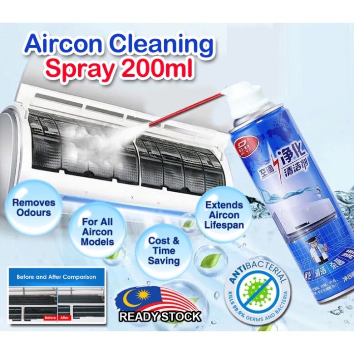 Air-Cond Cleaner Air Conditioner Cleaner Aircon Cleaning Spray Aircond ...