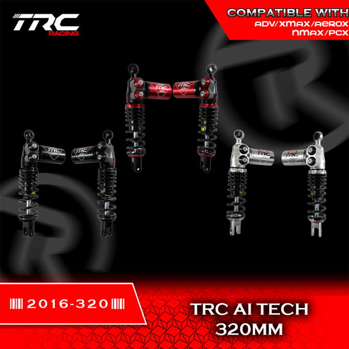 TRC Racing 320MM AI TECH FULLY ADJUSTABLE SUSPENSION for NMAX V1 ...