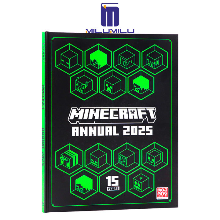 Minecraft Annual 2025 Hardcover by Mojang AB Original English books ...