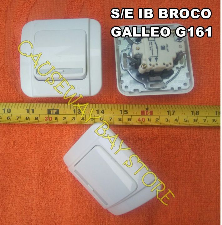 SAKLAR SINGLE IB BROCO GALLEO G161 | Lazada Indonesia