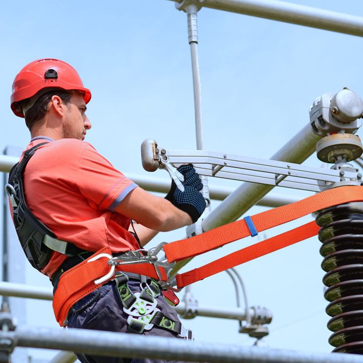 Aerial Work Safety Belt Fall Protection Safety Belt For Anti-fall ...