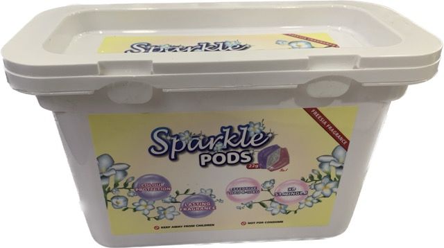 (LGP Laundry) Sparkle Pods 3 in 1 Laundry Pods 18pcs/boz, 1pcs=22g ...