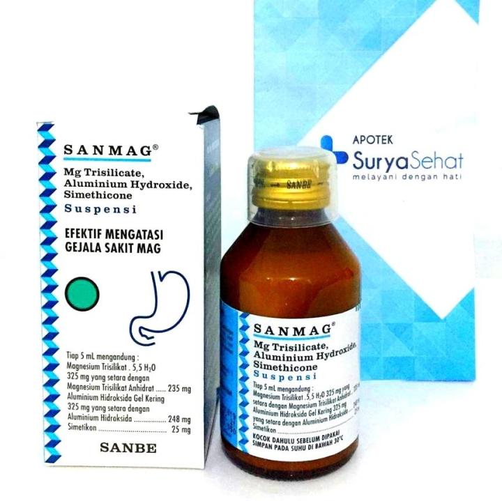 Sanmag Sirup 120ml - obat maag dan lambung | Lazada Indonesia